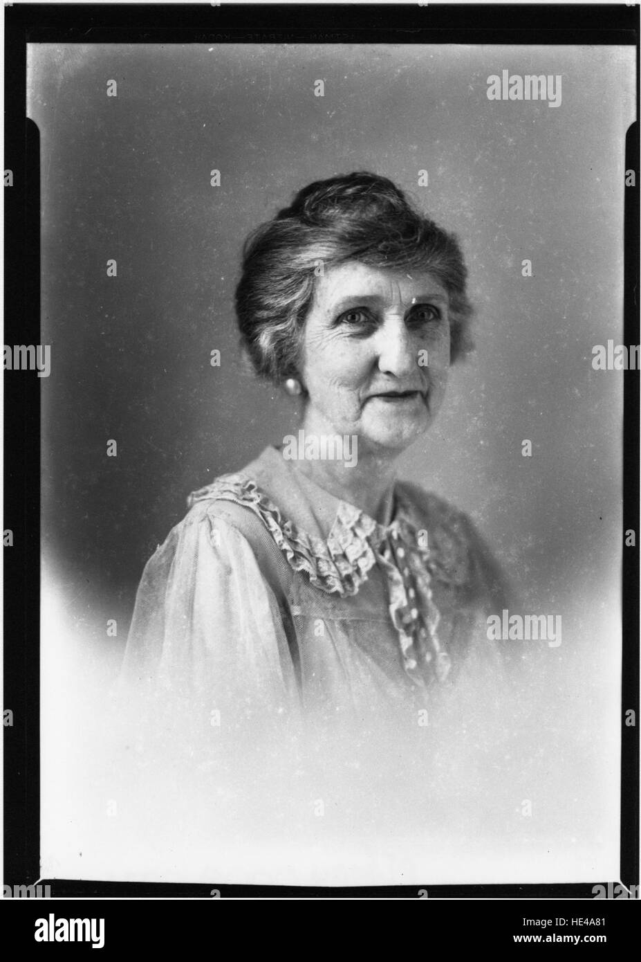 The photograph of Lizzie Hamilton captures a historical moment from the ...