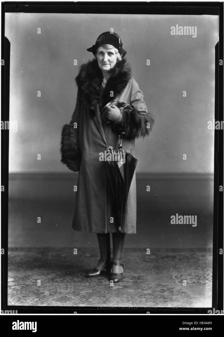 This historic photograph captures Lizzie Hamilton, a figure from the ...
