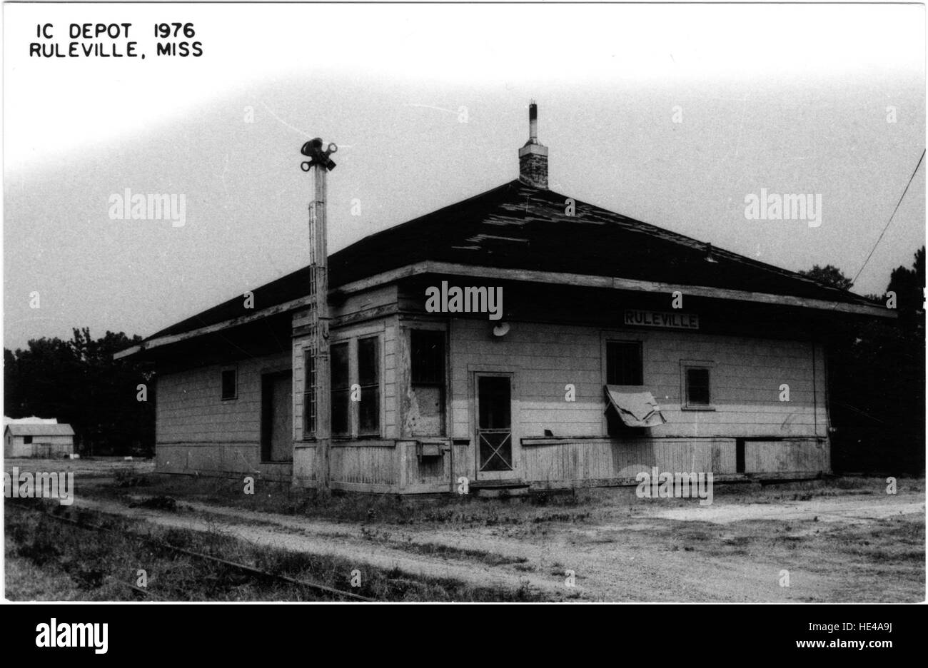 The IC Depot in Ruleville, Mississippi, built in 1976, is a significant ...