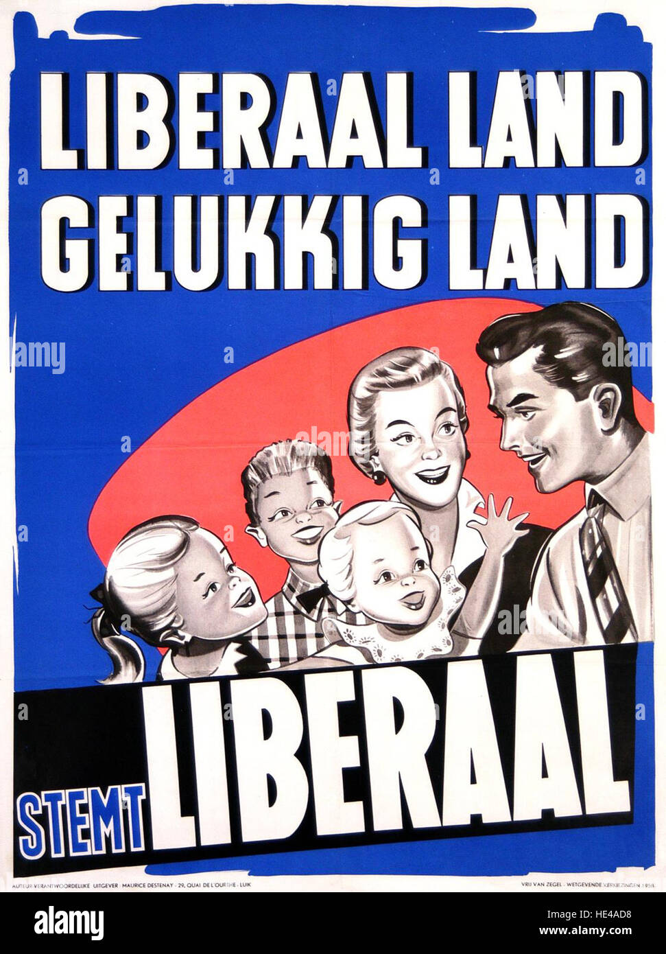 Poster belgian liberal party hi-res stock photography and images - Alamy