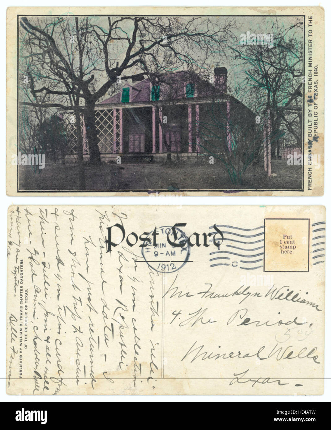 The French Embassy in Austin, Texas, was originally constructed by the ...