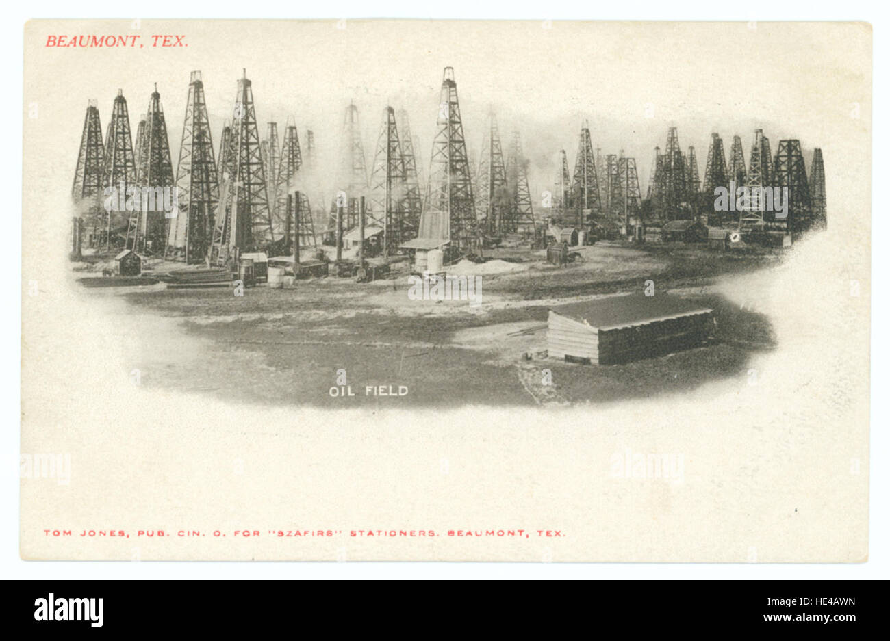 Texas oil vintage beaumont hi-res stock photography and images - Alamy