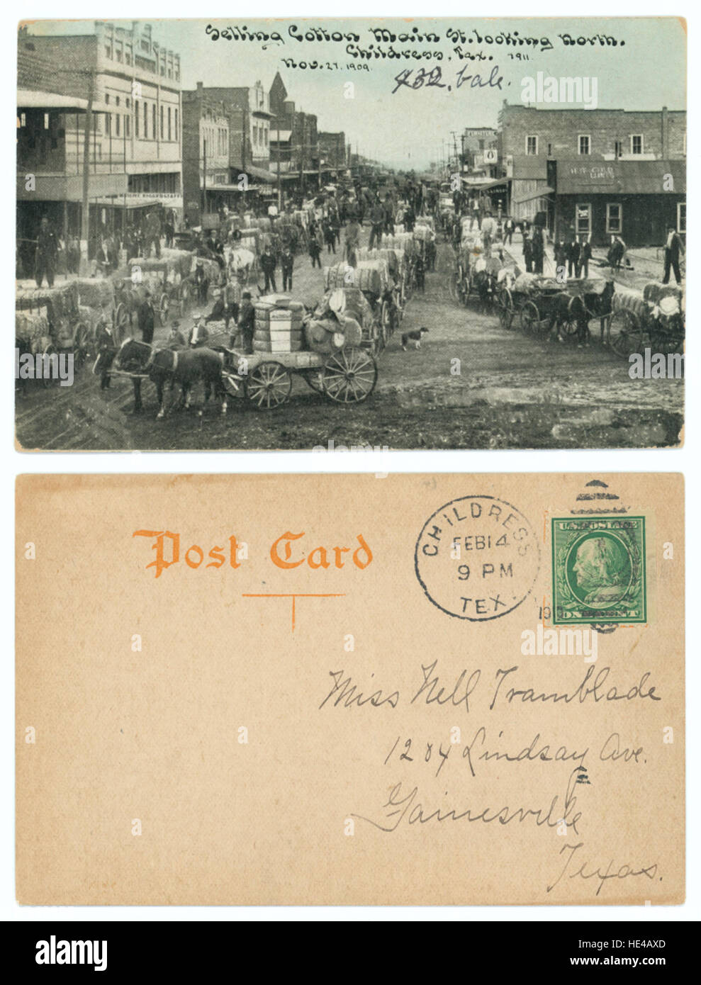 This historic postcard captures military life at Camp Howze, Texas ...