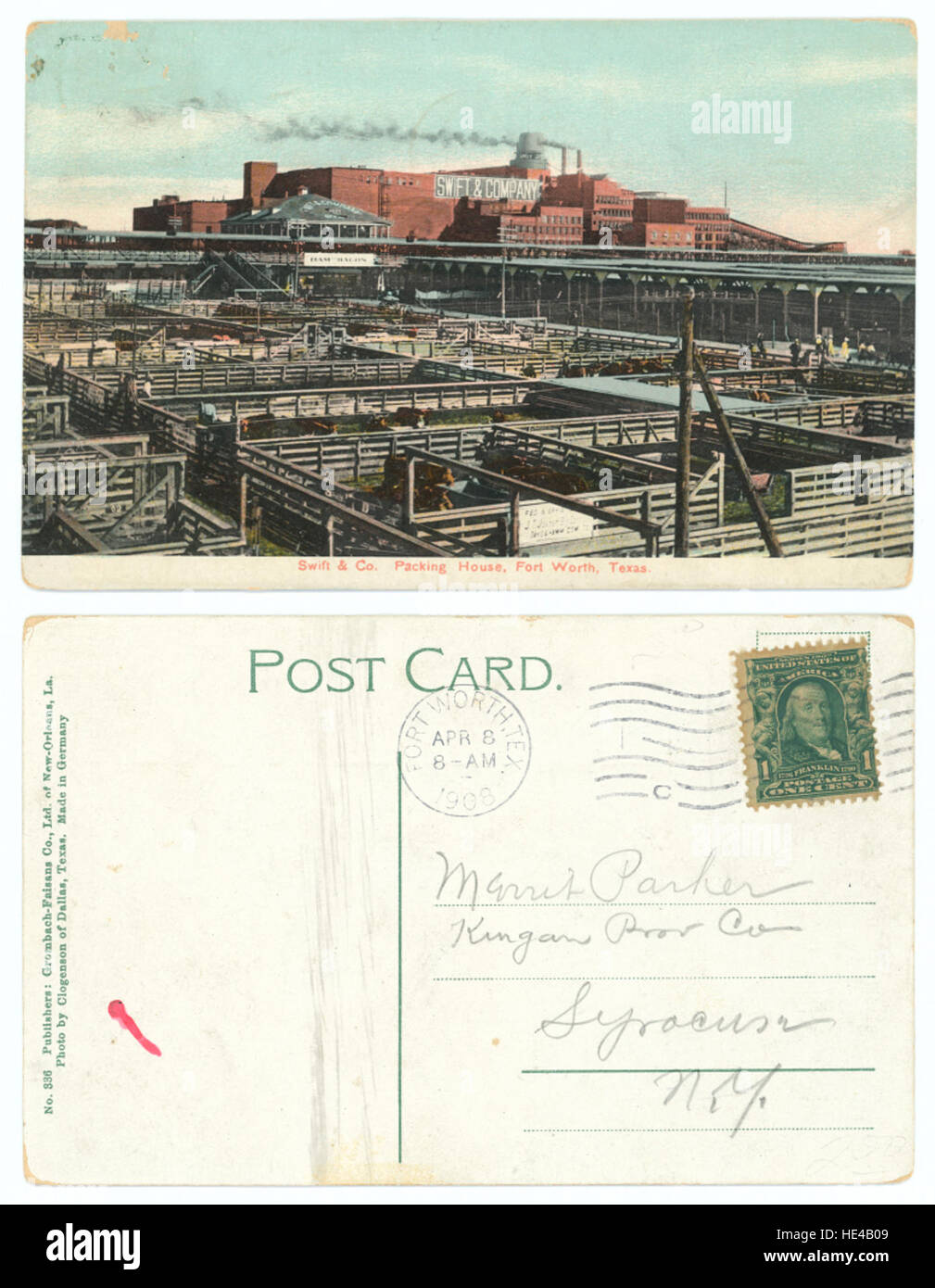 Early 20th century meat packing house hi-res stock photography and ...