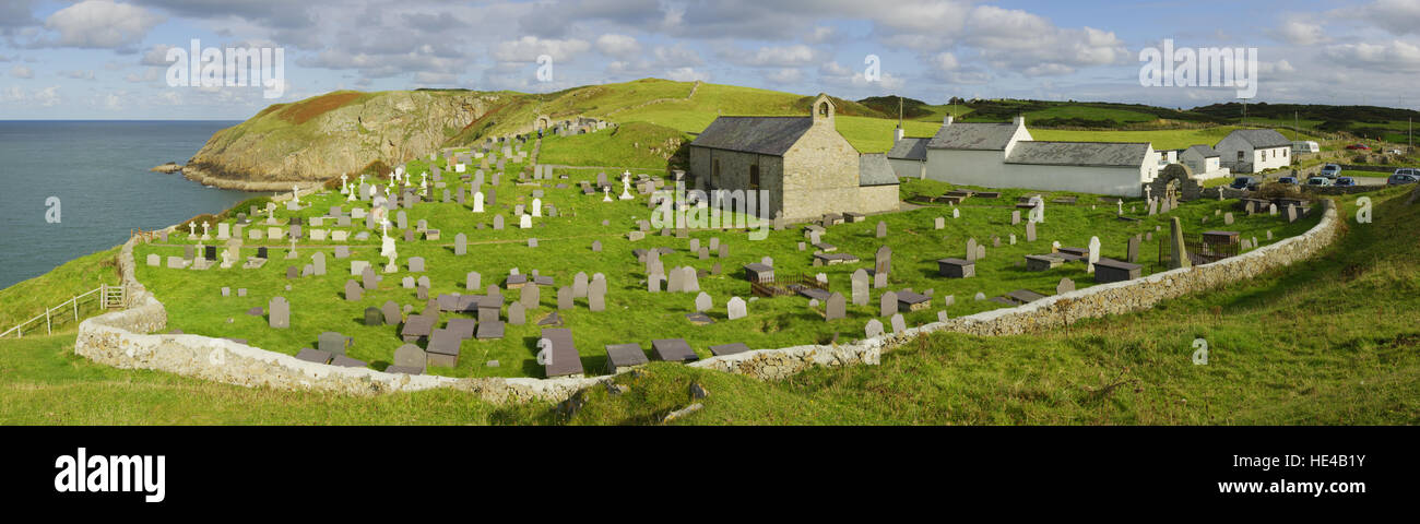 Llanbadrig st patrick church cemaes bay hi-res stock photography and ...