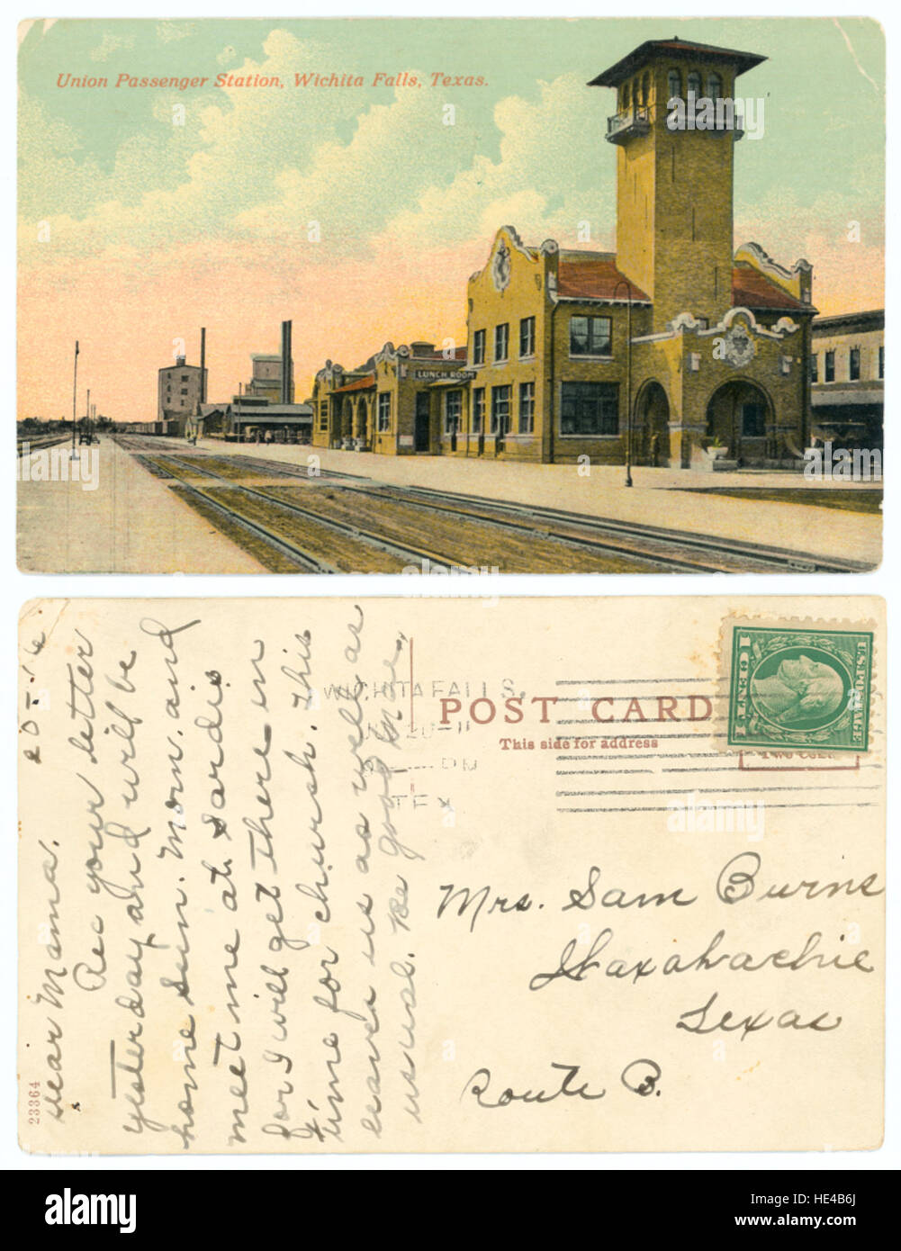 This historic photograph captures the Union Passenger Station in ...