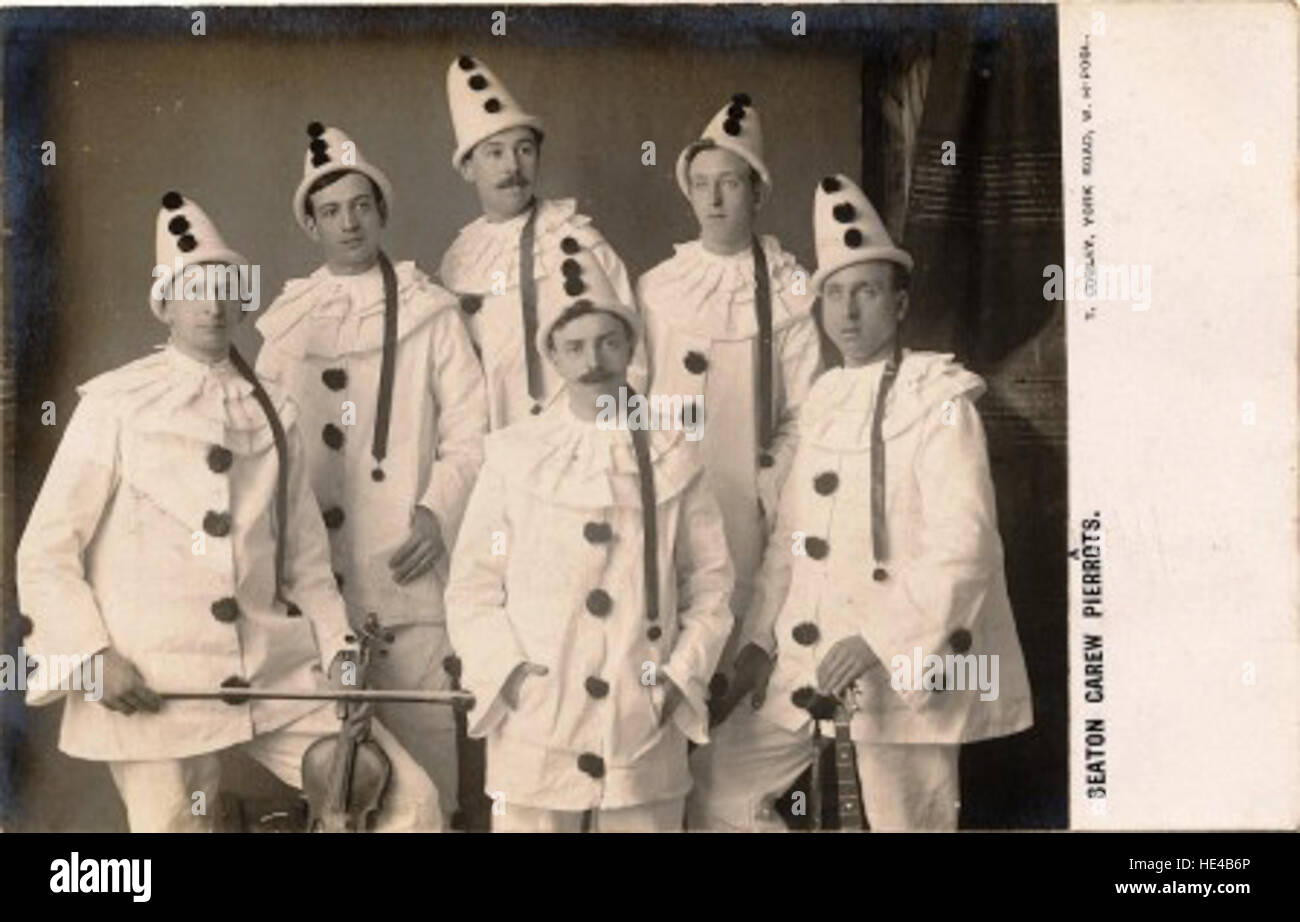 This vintage image of Seaton Carew Pierrots captures a bygone era of ...