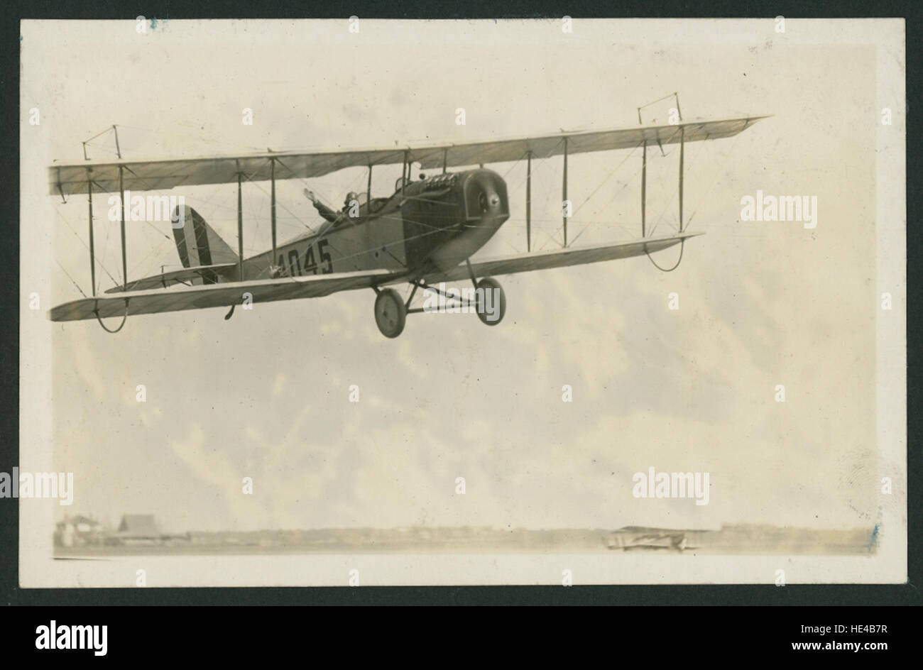 The Curtiss JN-4D 'Jenny,' one of the most iconic biplanes of the early ...