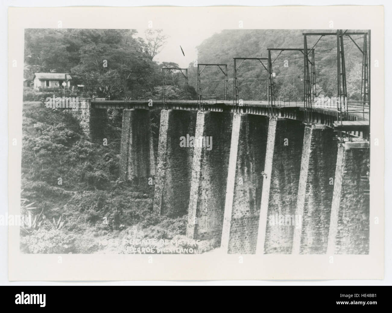 The Puente de Metlac is an iconic historic railroad bridge in Mexico ...