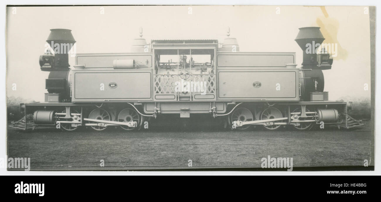Ferrocarril Mexicano Locomotive No. 27 is a vintage steam locomotive ...