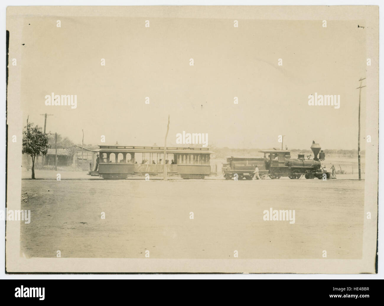 'Ferrocarril Vecinal de Mazatlan' depicts a historic railway from ...