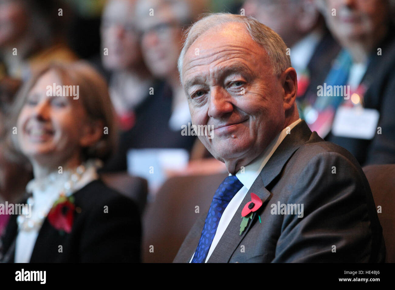 The Mayor of London, Sadiq Khan, Chairman of the London Assembly, Tony ...