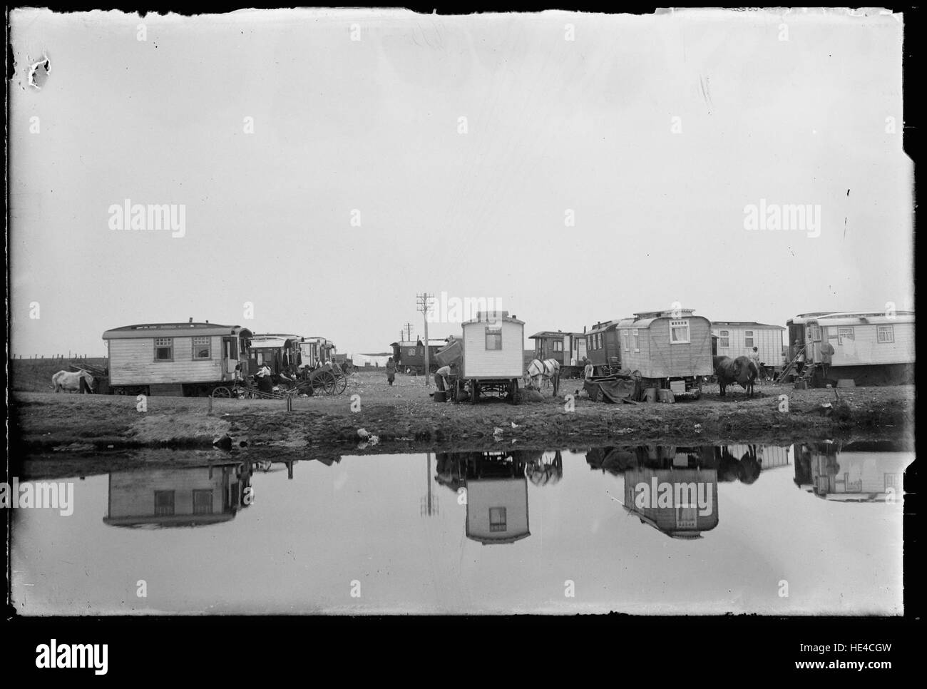 Woonwagen hi-res stock photography and images - Alamy