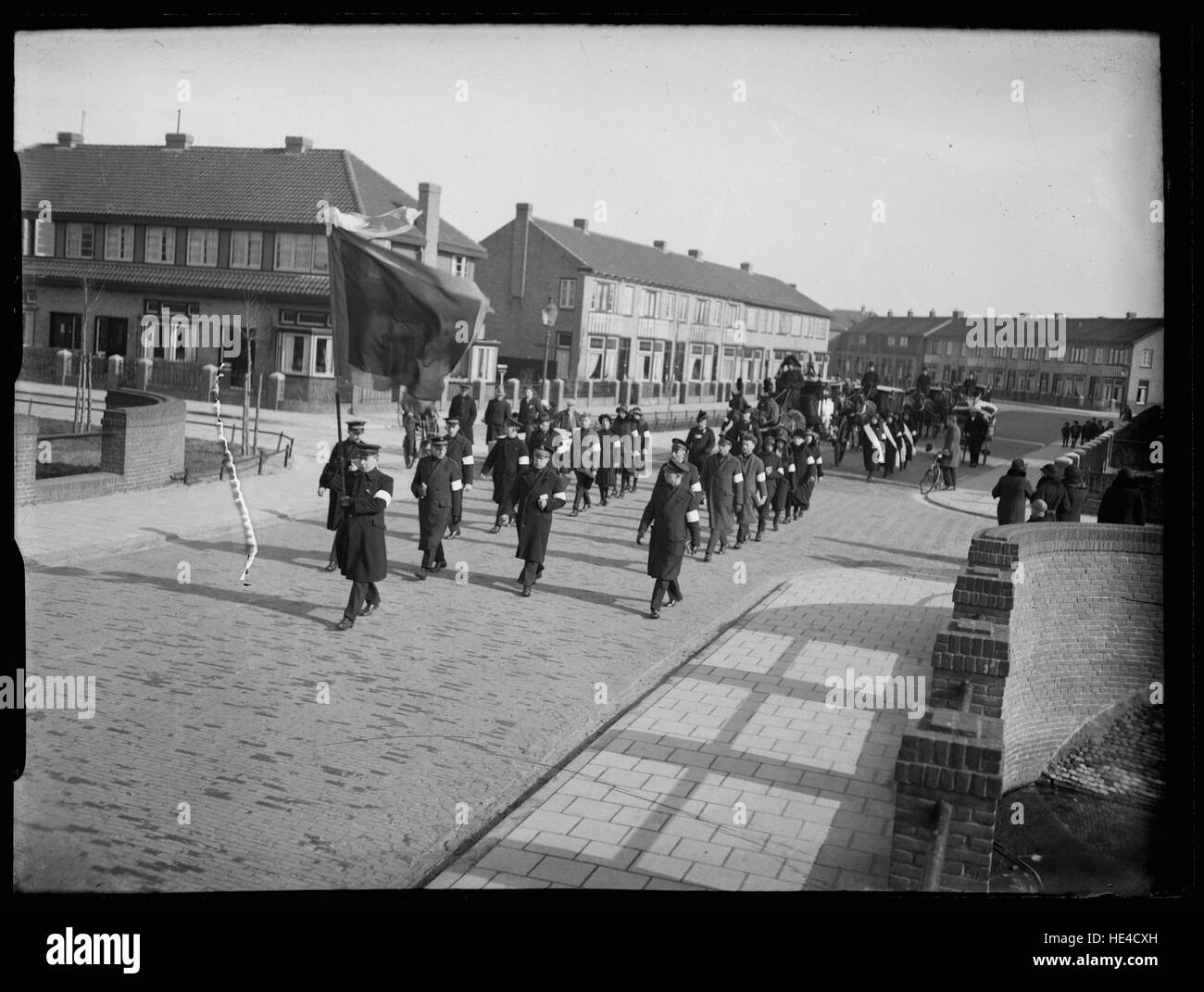 Historic funeral procession, Den Helder, Netherlands Stock Photo - Alamy