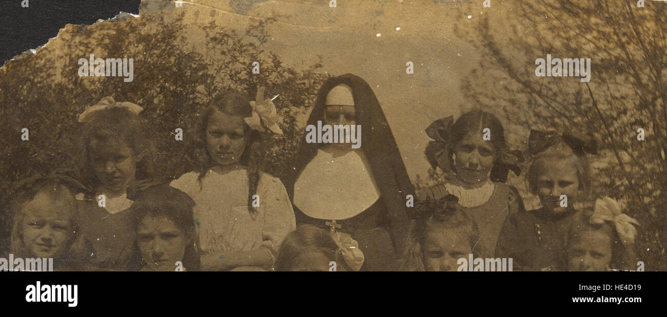 Sister Bernard Howell with children, Sisters of St. Joseph, Windsor ...