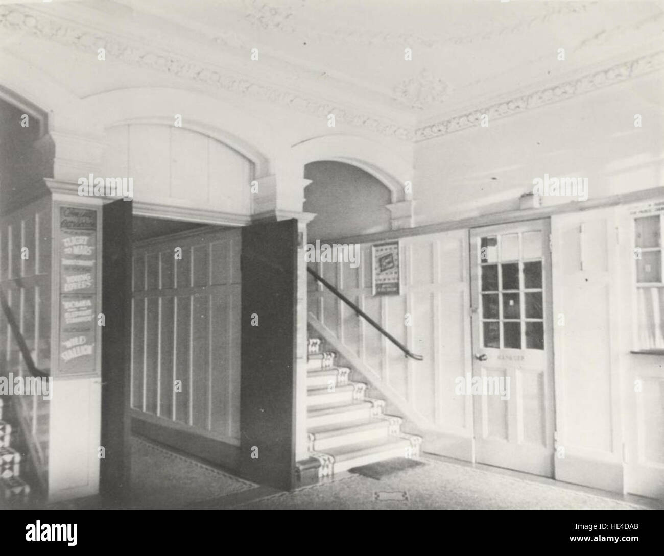 Photograph of the interior of the Marble Arch cinema in Beverley, taken ...