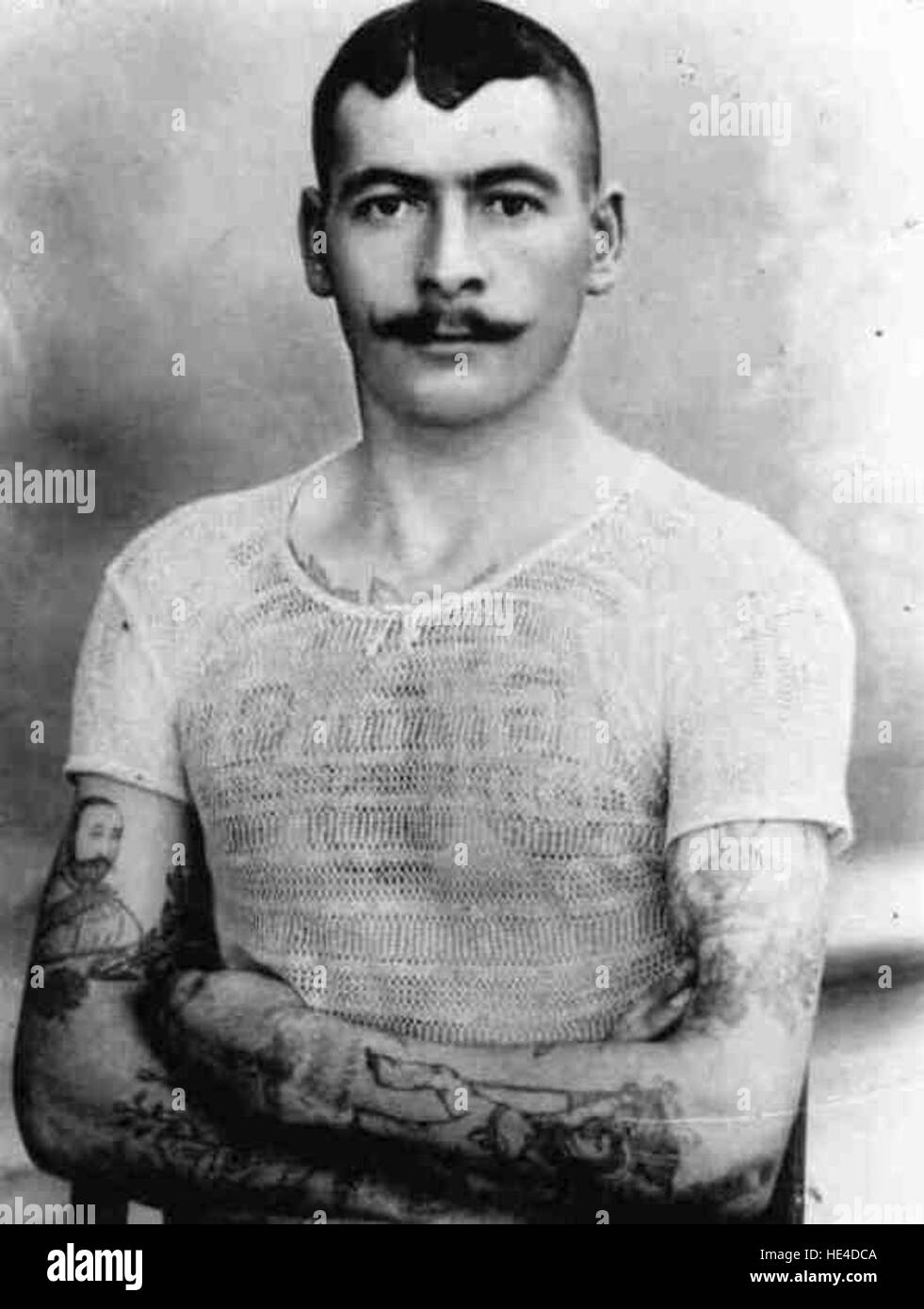 Body tattoos Black and White Stock Photos & Images - Alamy