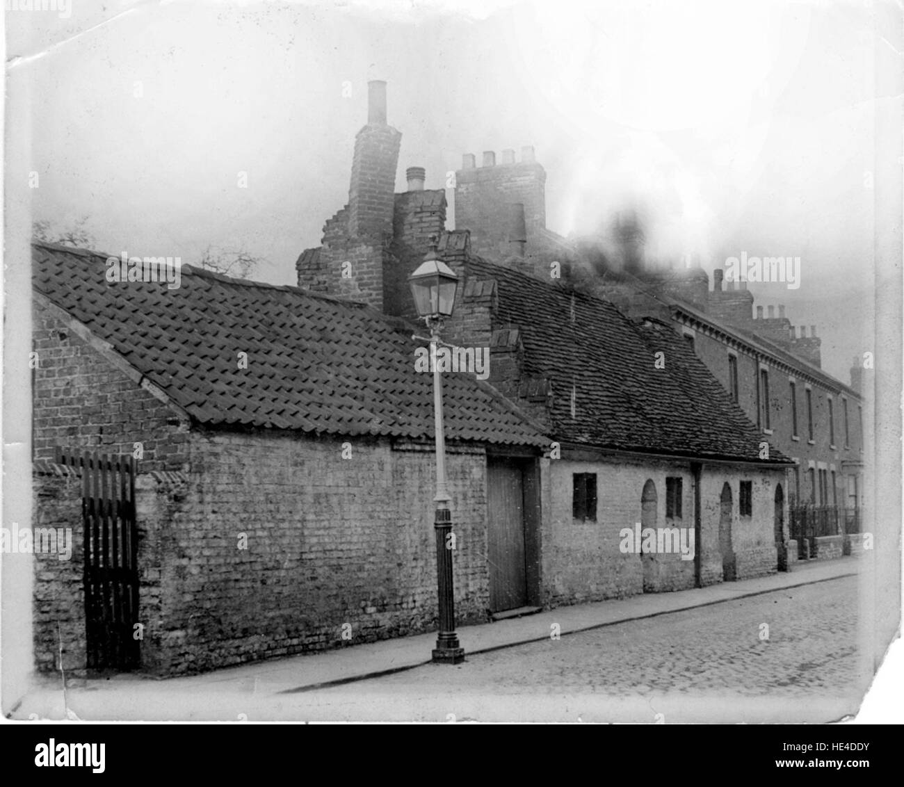 Fox's Hospital, Minster Moorgate, Beverley, c1890, historical photo ...
