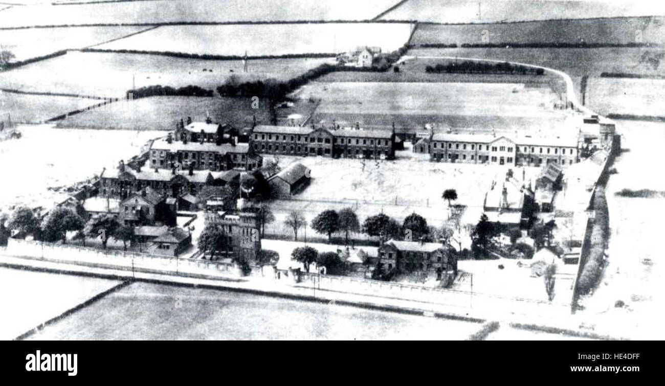 A photograph of the Victoria Barracks in Beverley, taken in 1935 ...