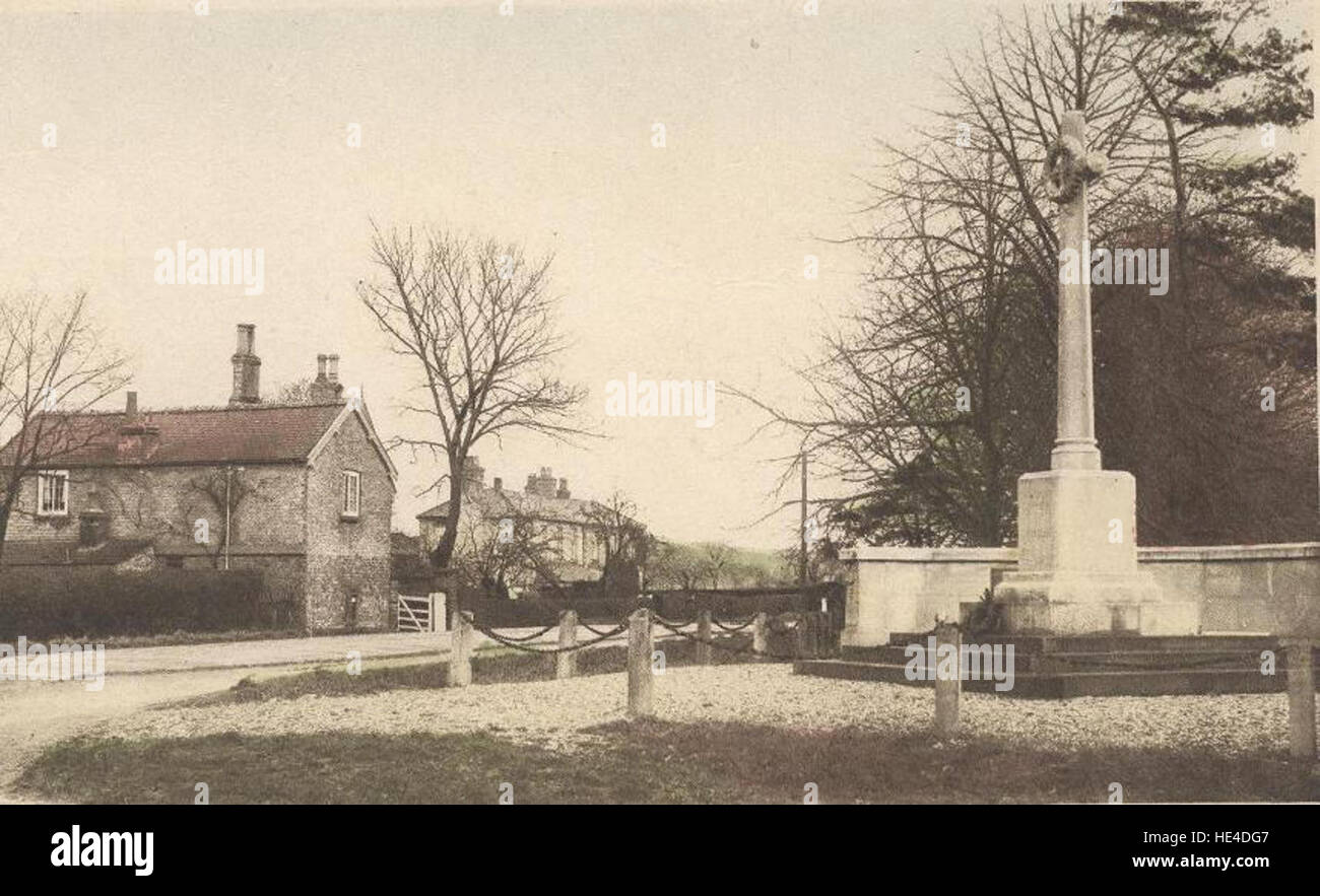 Brough, War Memorial 1920 PO-1-22-5 Stock Photo - Alamy