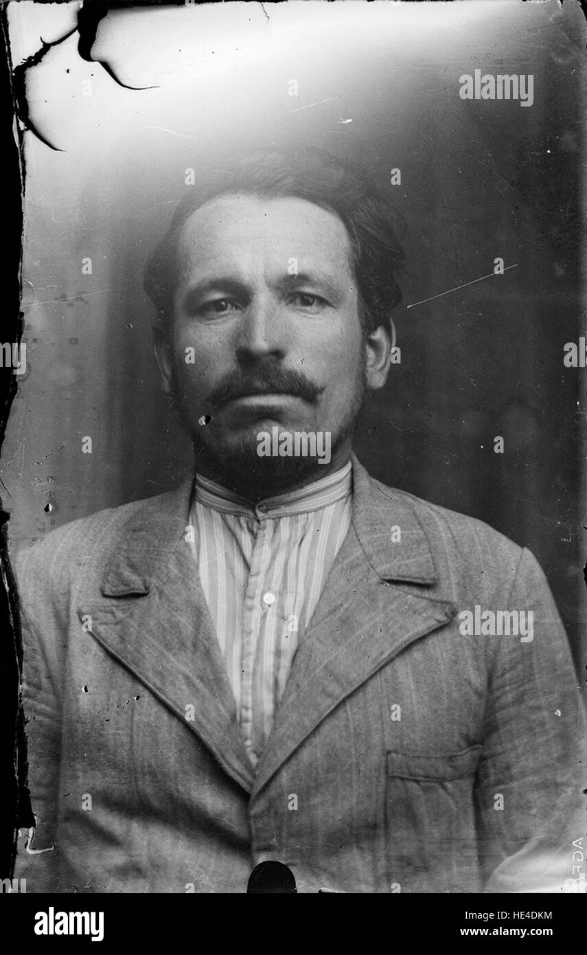 Man, historical photograph, Costică Acsinte Archive, Ialomița, Romania ...