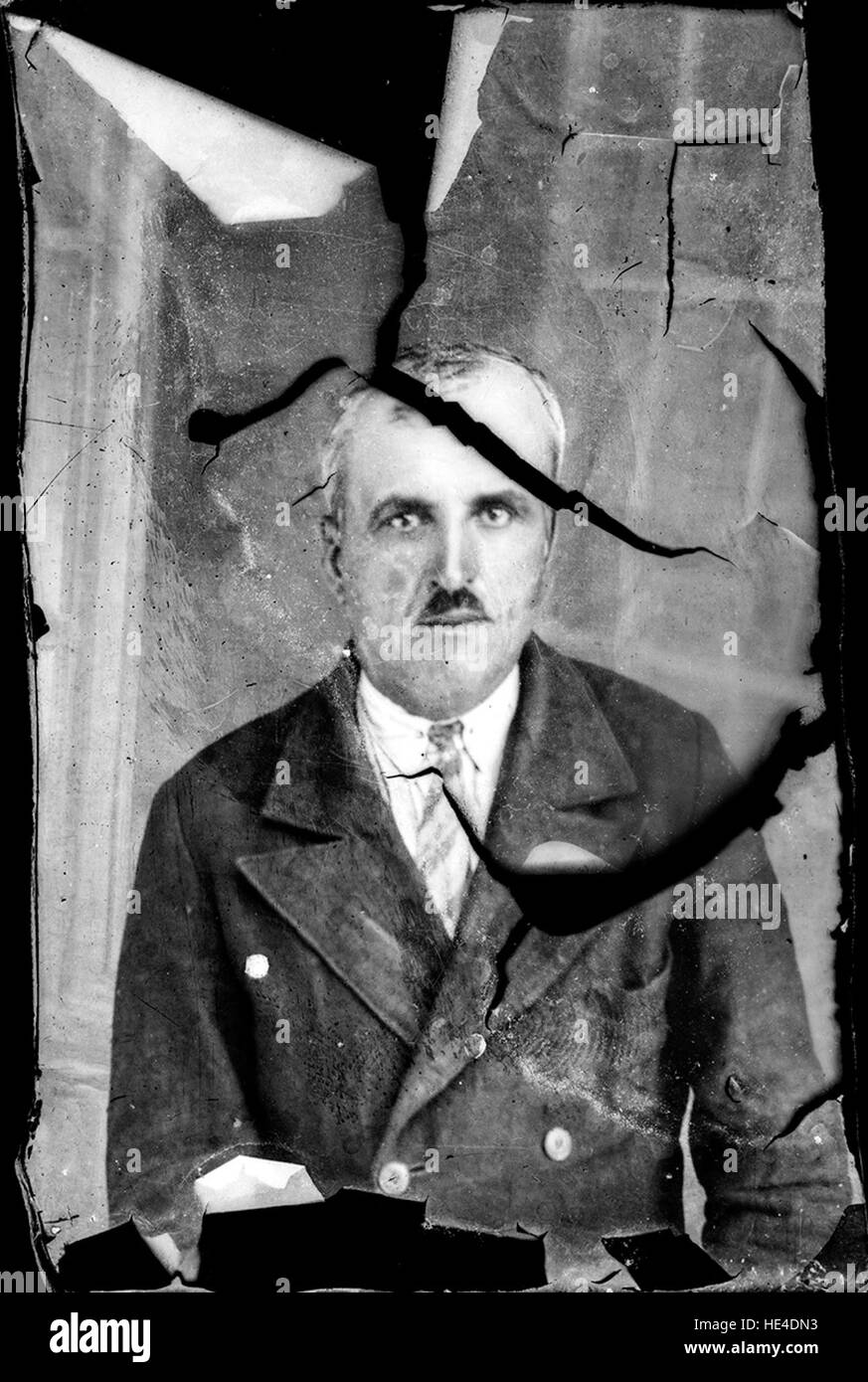 Historic image of bygone history, old ancient past, taken on 23rd ...