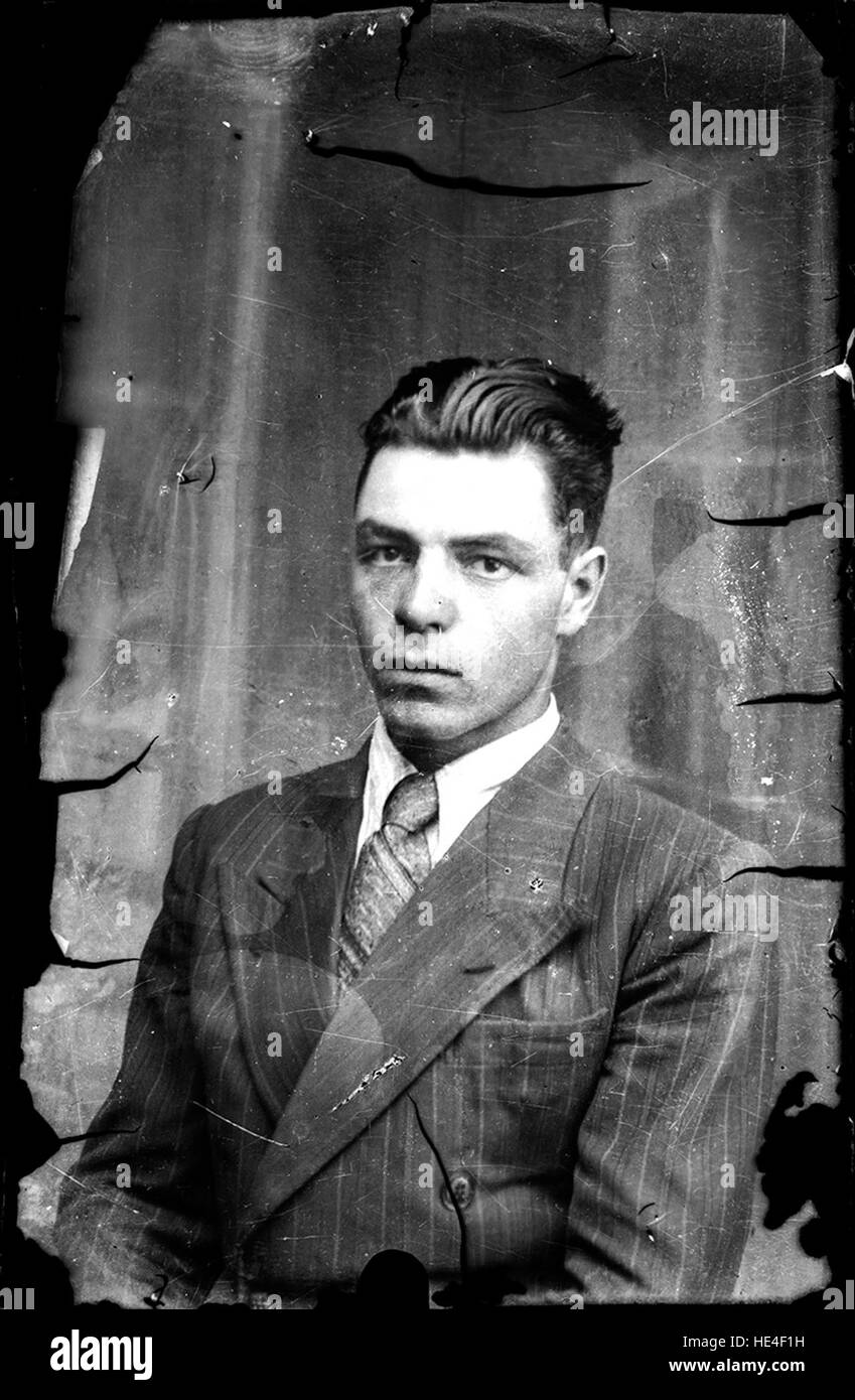 Young man in suit, The project Costică Acsinte Archive, 20140419 ...