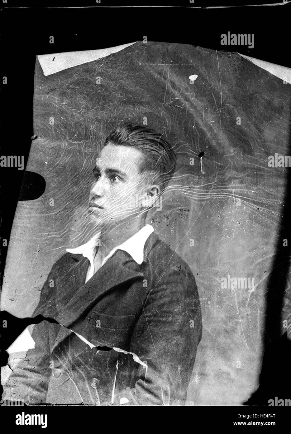 2 images: portraits, historical history, bygone image, old, ancient ...