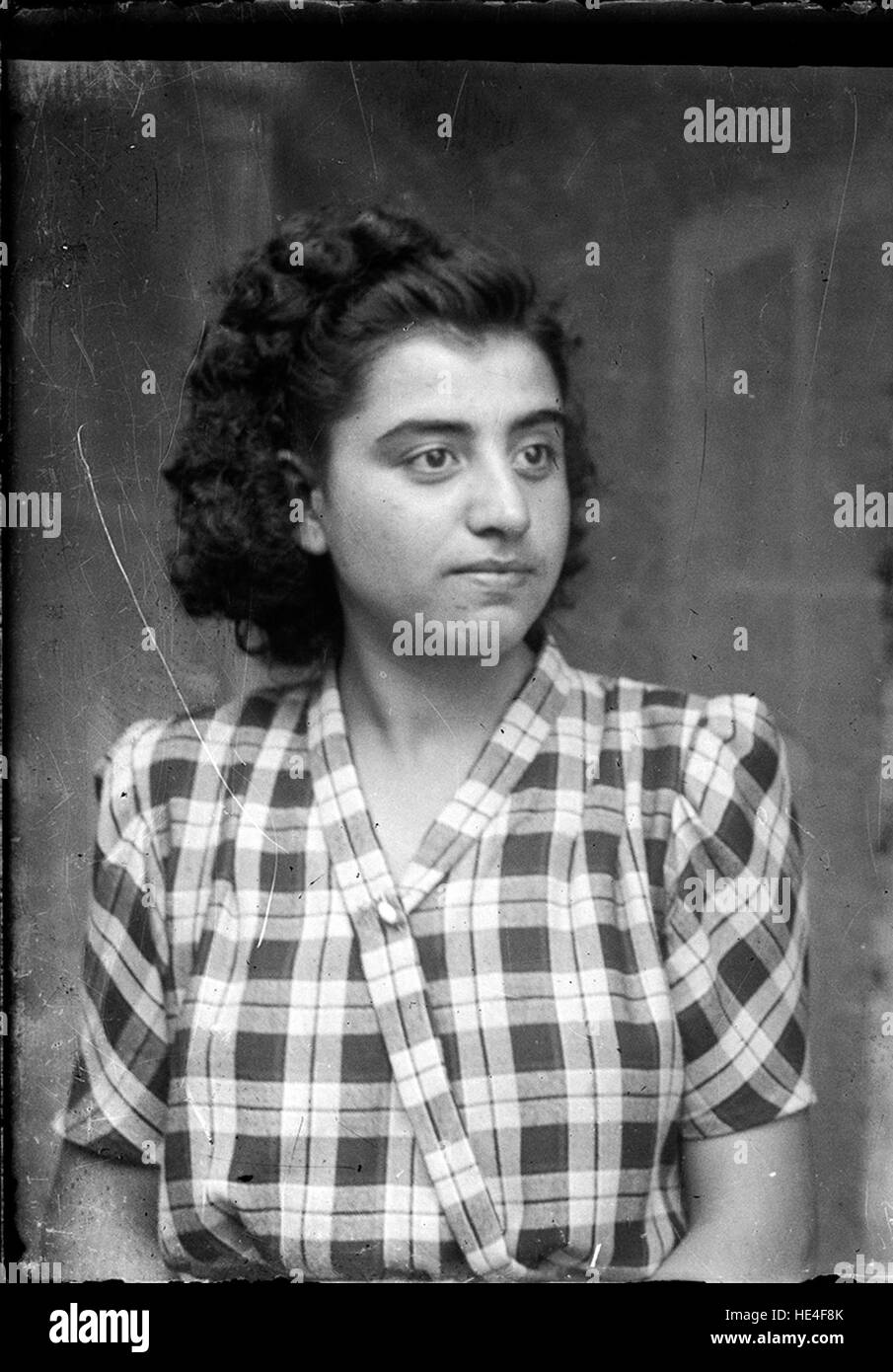 Two portraits from the Costica Acsinte Archive, showcasing historical ...