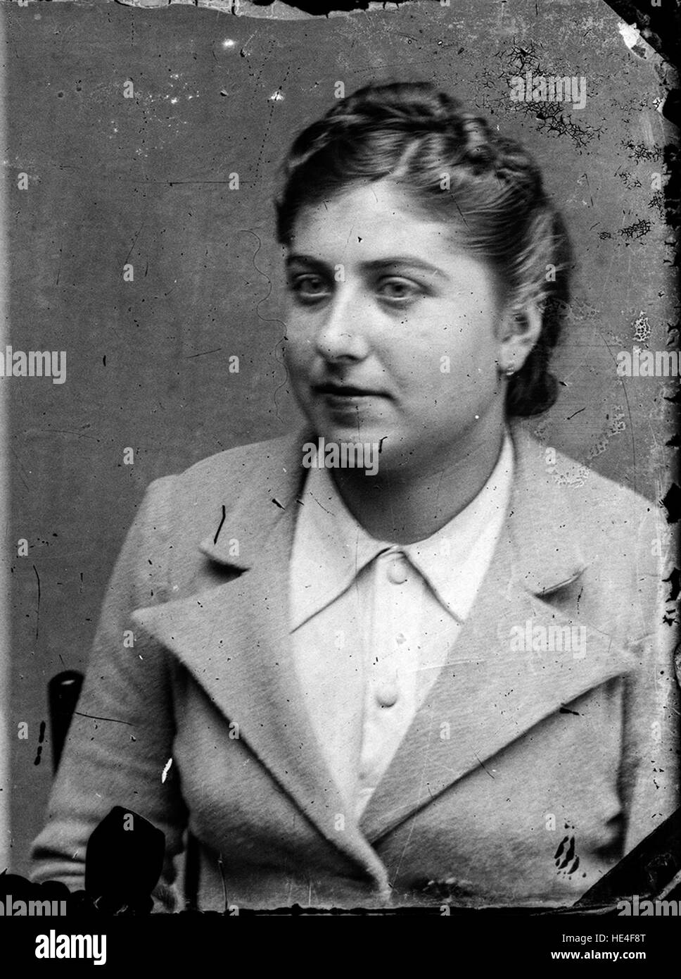 Two images: historical portraits from the Costica Acsinte Archive ...