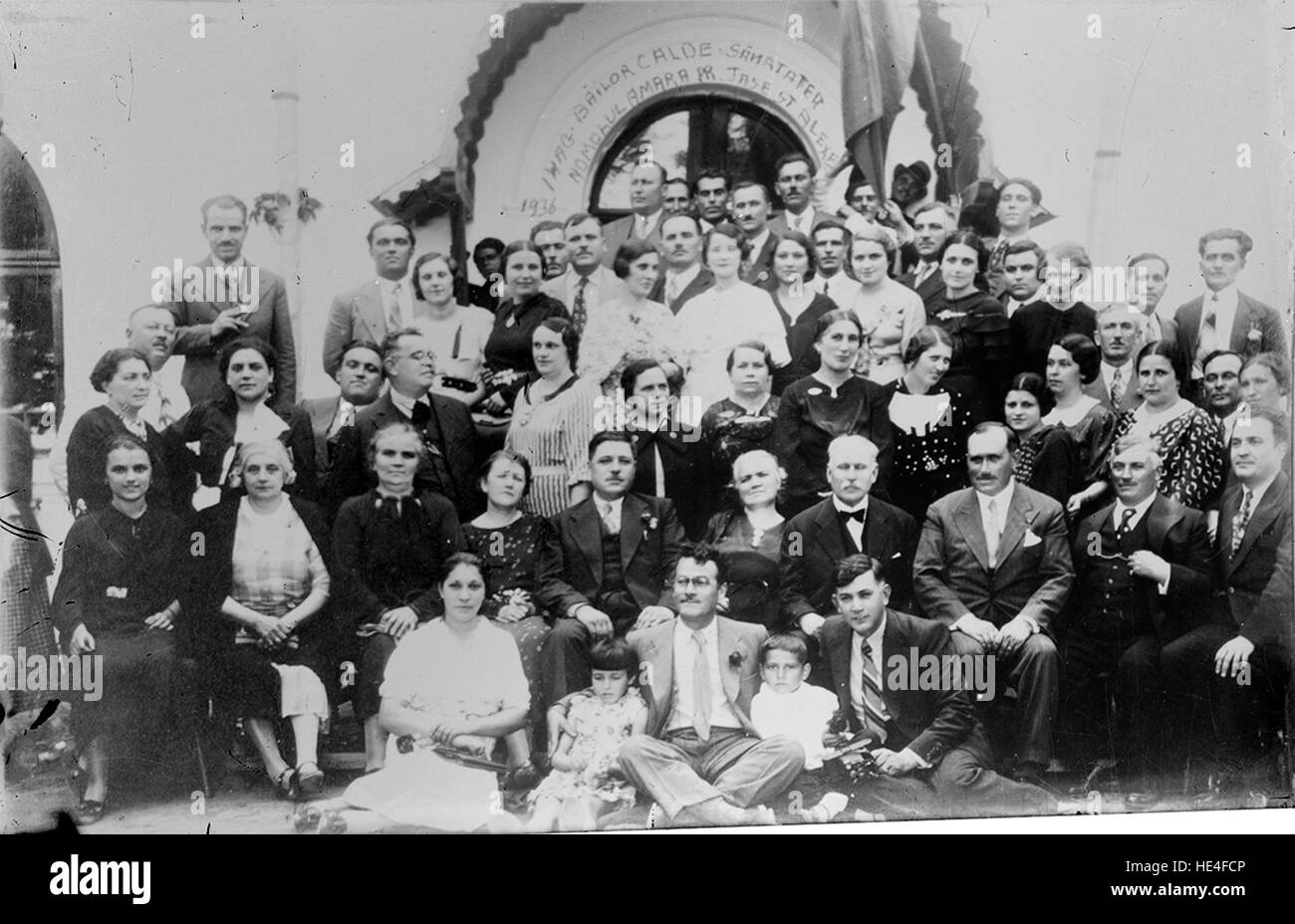 A vintage image of the Amara region in Romania, taken in 1936. The ...