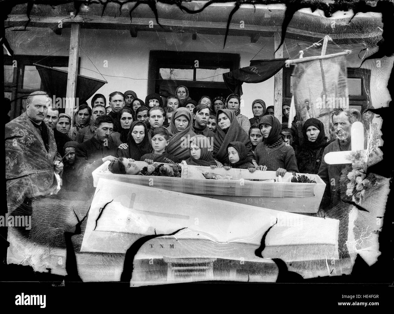 Wake ceremony captured by Costica Acsinte in Romania Stock Photo - Alamy