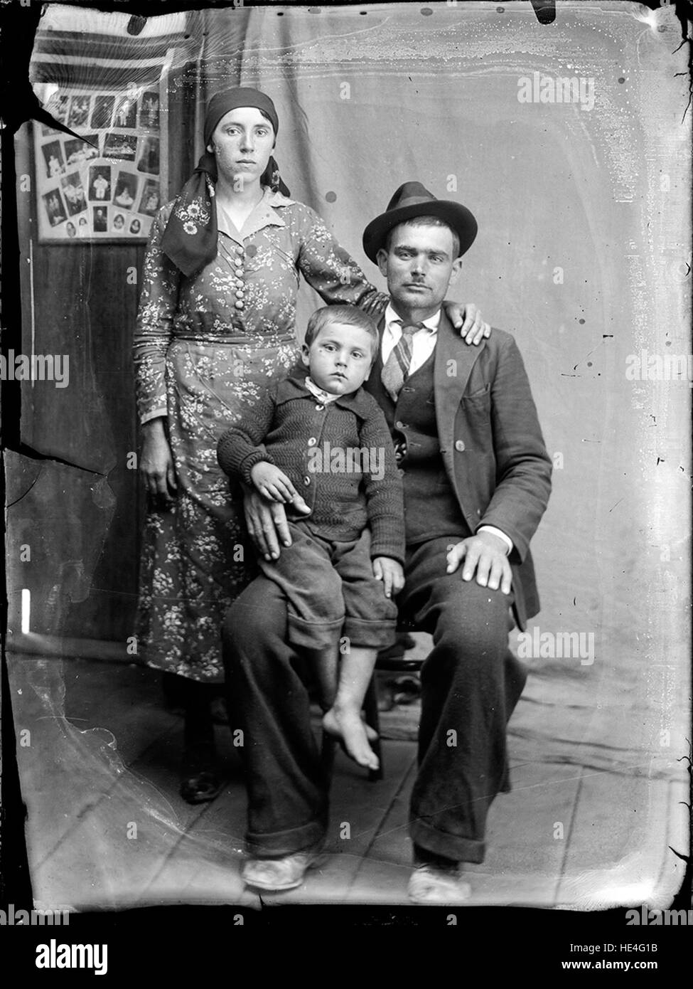 A family portrait captured by Costică Acsinte in Ialomița, Romania ...