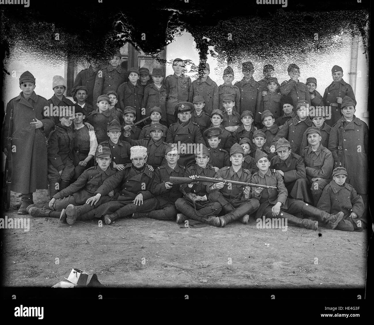 Cadet rifle Black and White Stock Photos & Images - Alamy