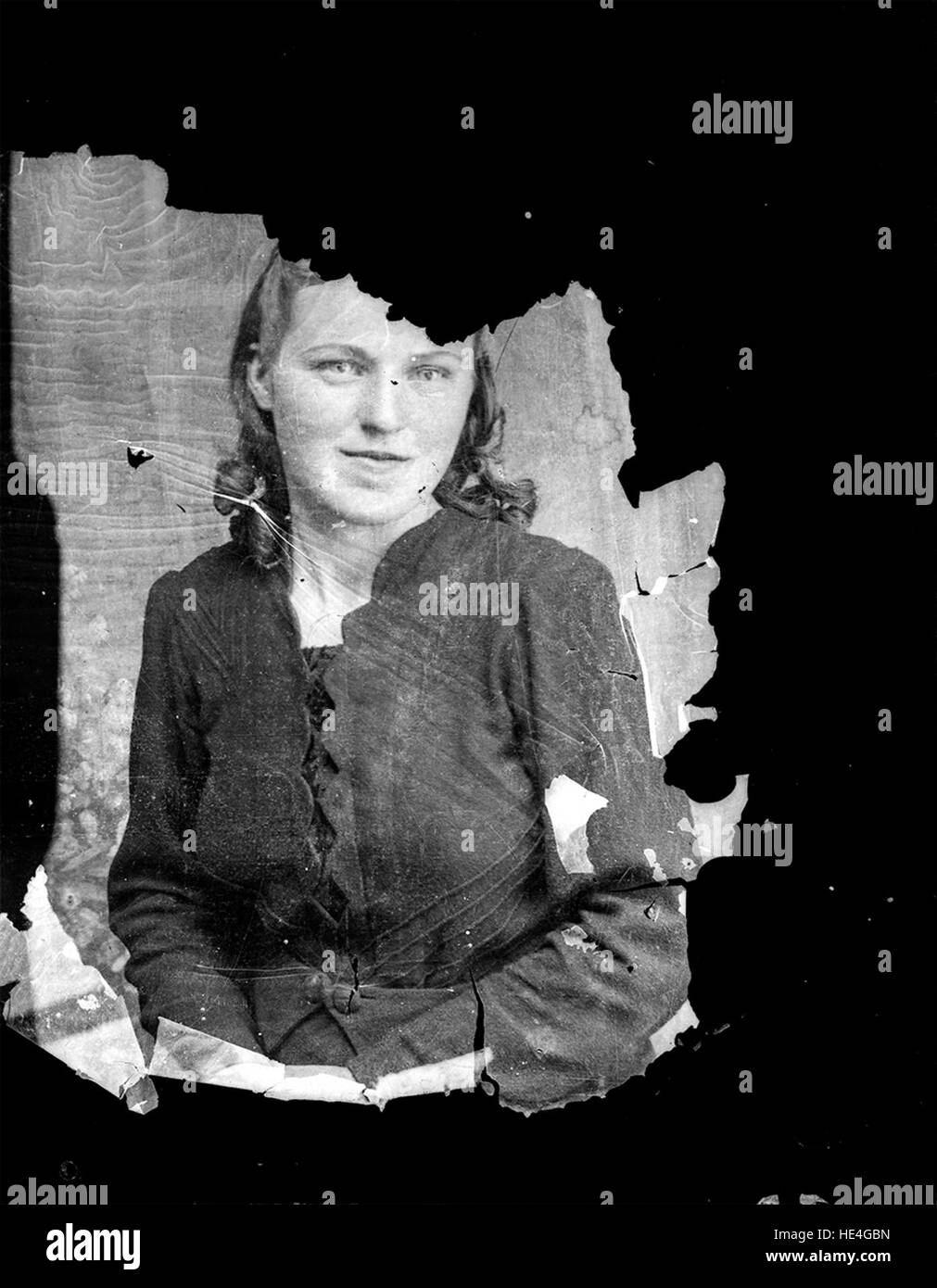 Two images: portraits, Costica Acsinte Archive, Ialomita, Romania ...