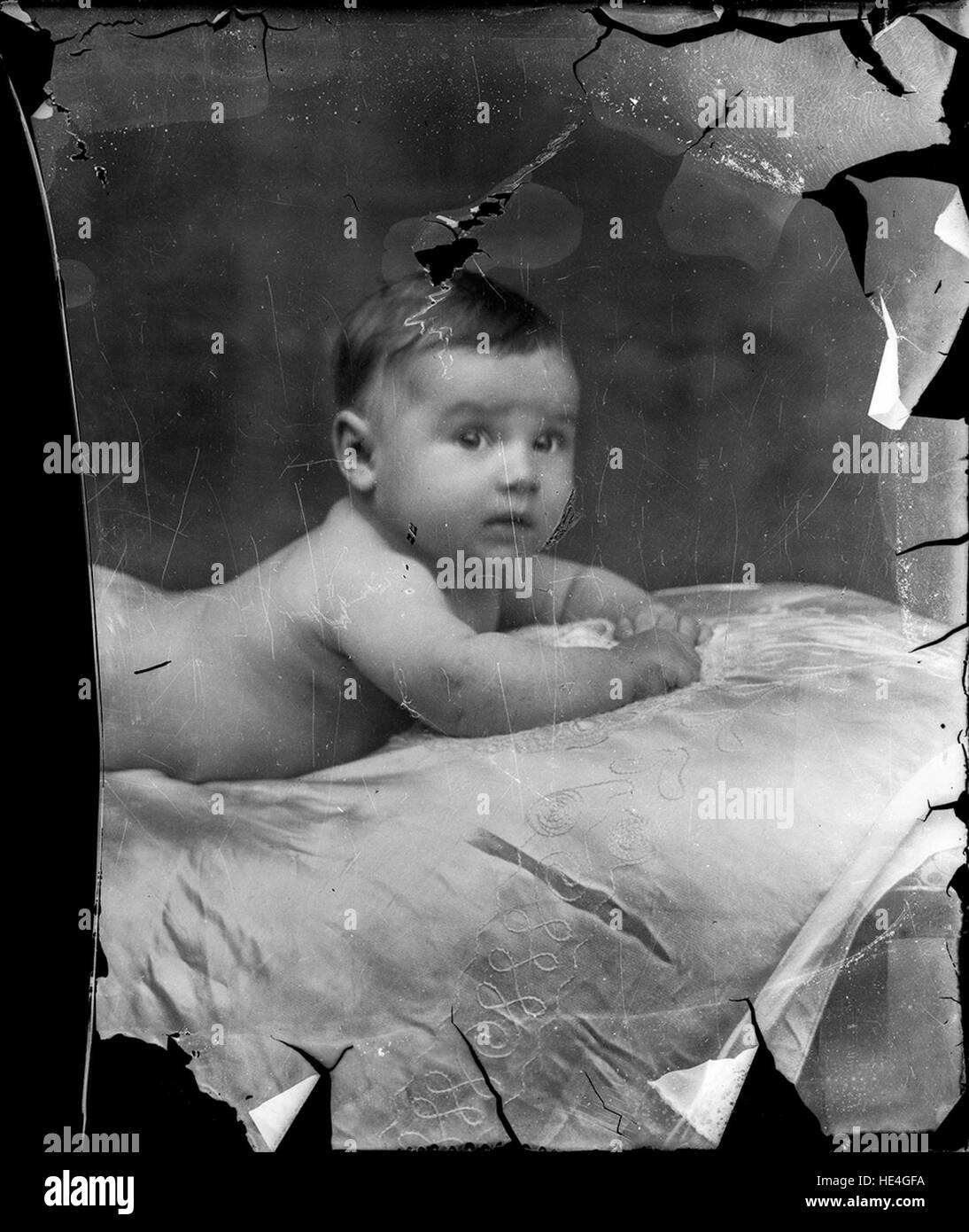 A photograph of a Romanian baby, captured by Costica Acsinte ...