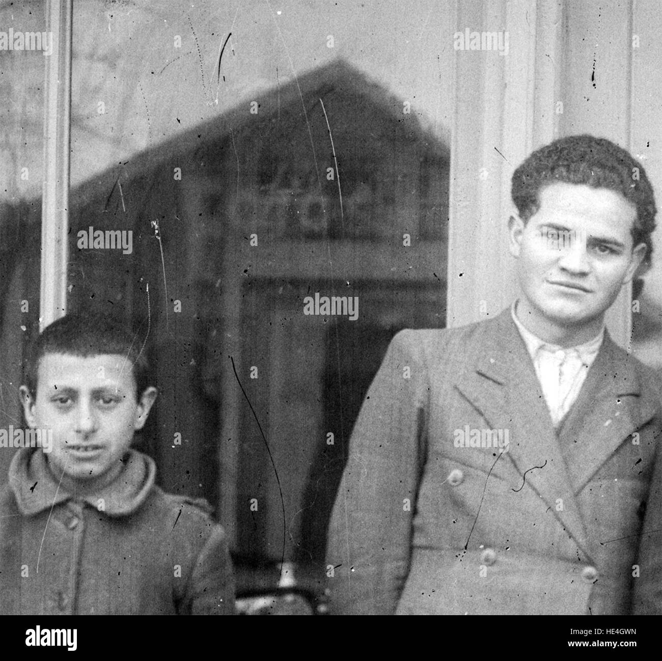 Entrance of Acsinte's small studio „Foto-Splendid“ Stock Photo - Alamy