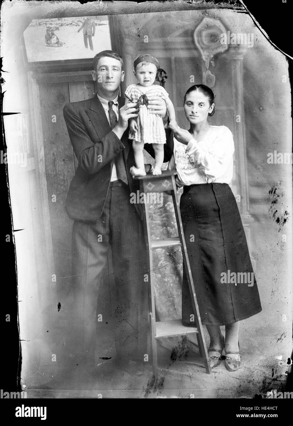 Family, historic, history, bygone image, old, ancient past, Costica ...
