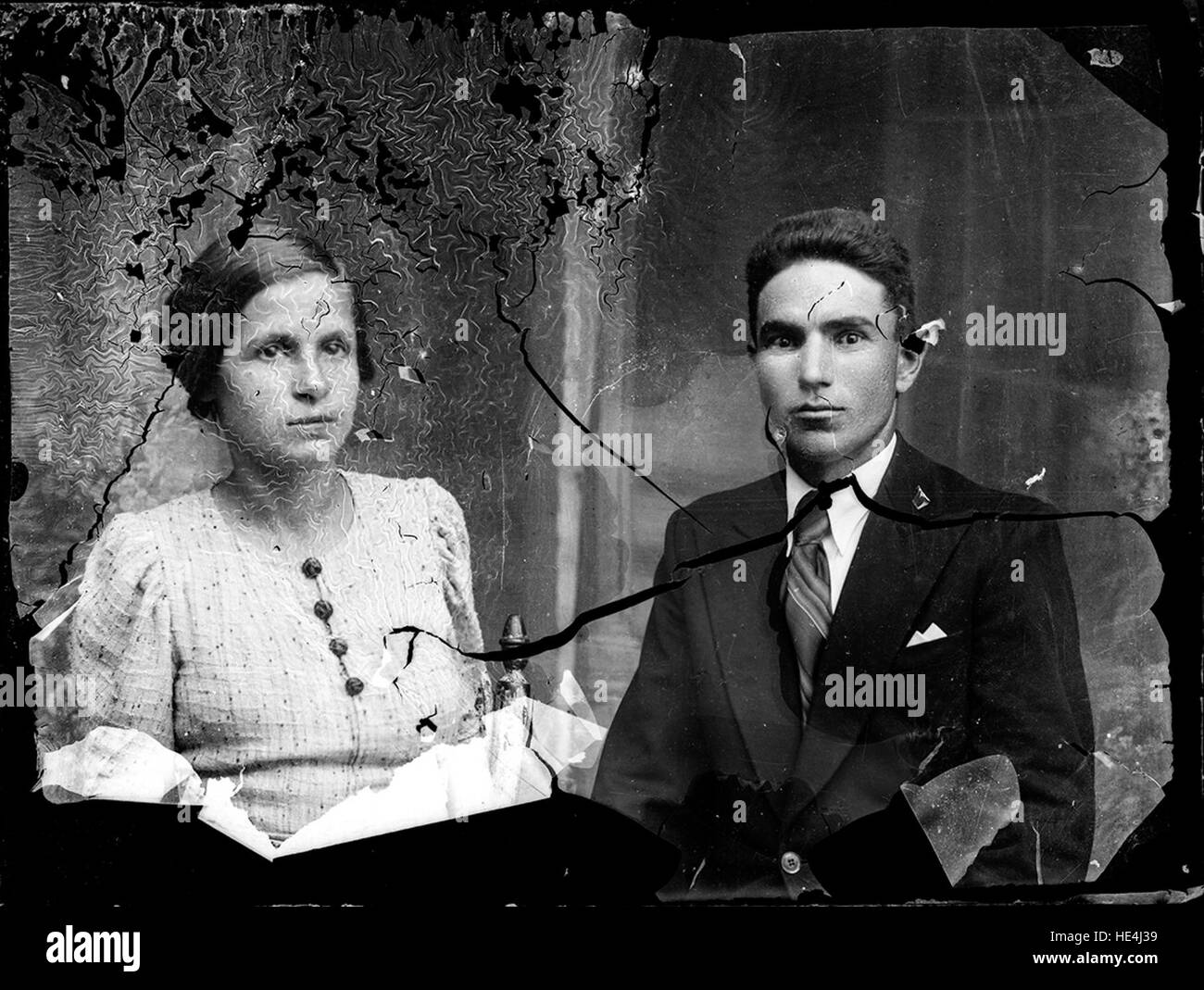 Two portraits, historic images from the Costica Acsinte Archive ...