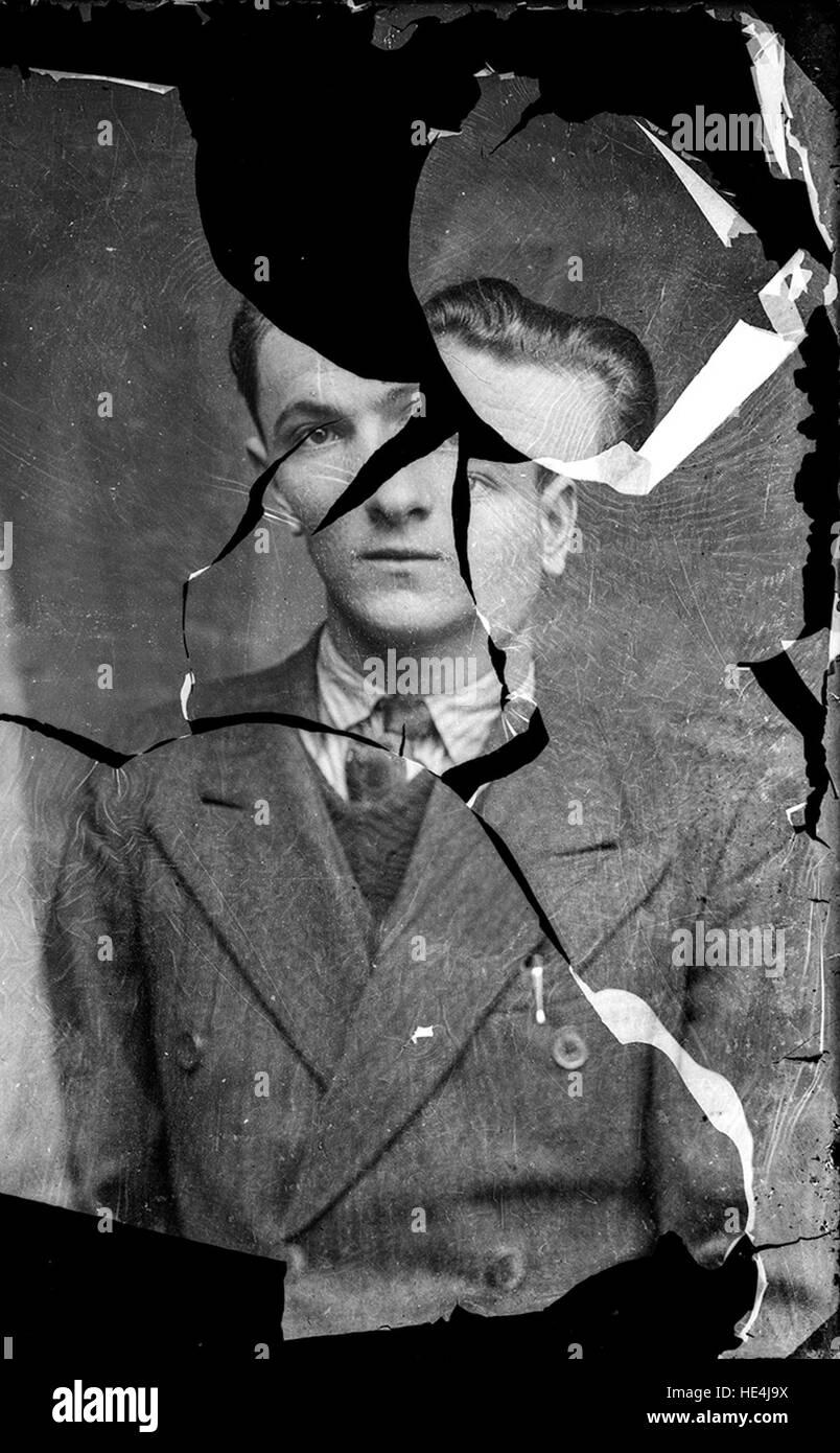 A set of two portraits from Ialomița, Romania, captured in the early ...