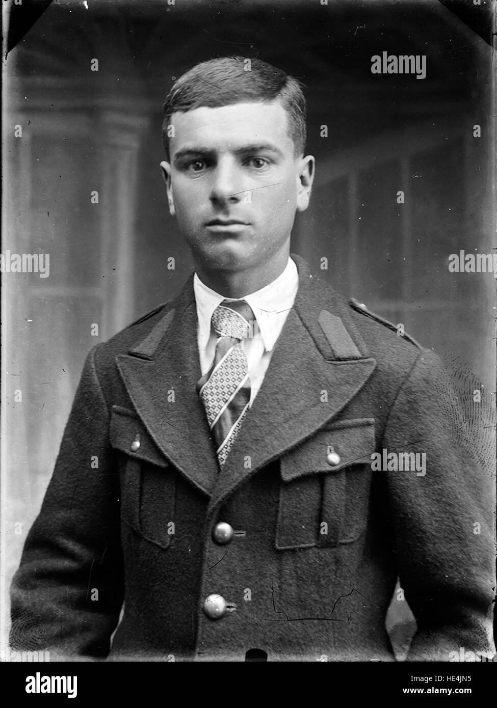 Military portrait, historical photograph, Costica Acsinte Archive ...