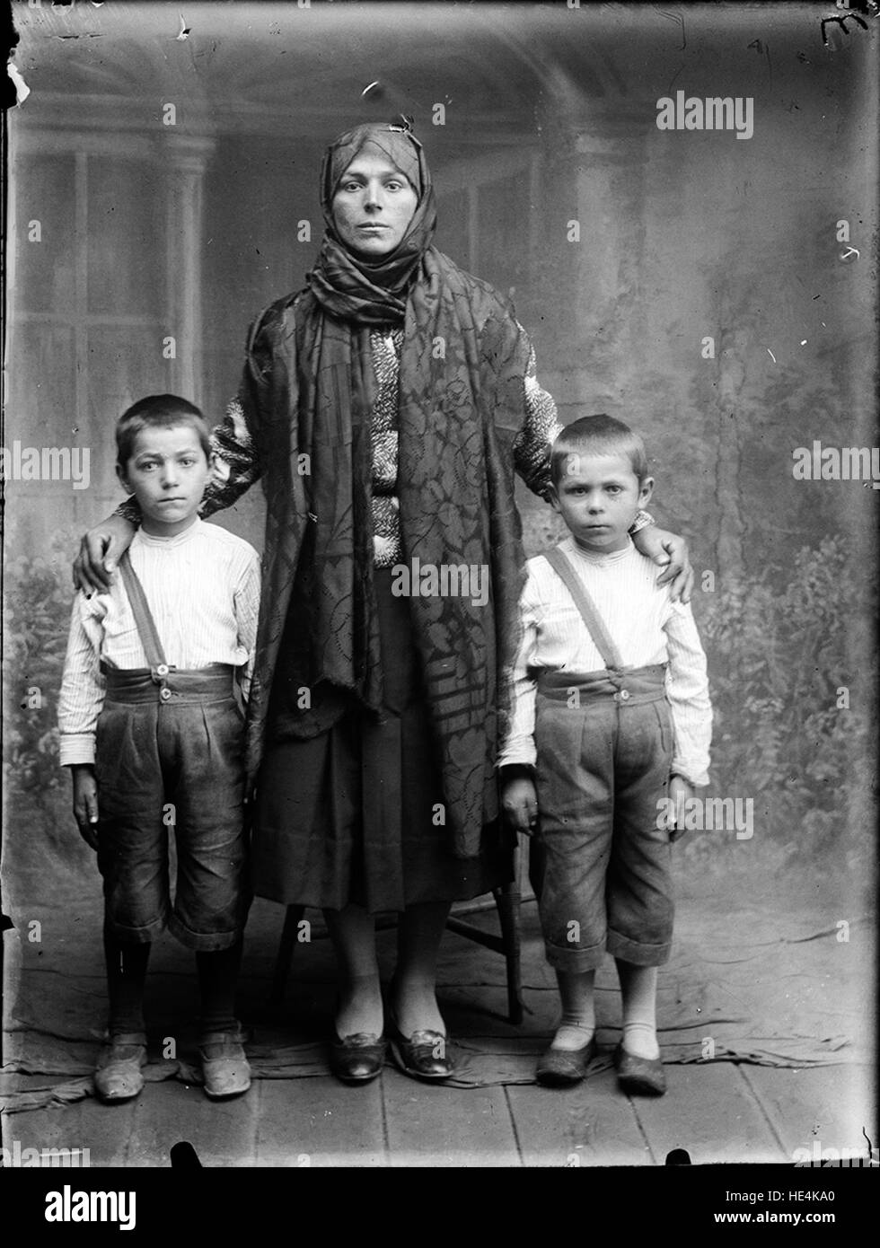 Romanian mother Black and White Stock Photos & Images - Alamy