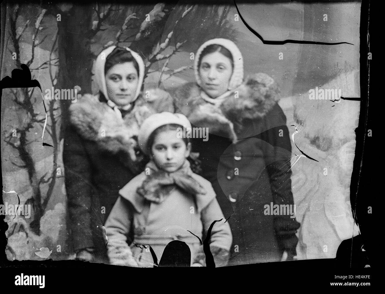 Two Images: Historic Portraits, Bygone History, Old Ancient Past ...