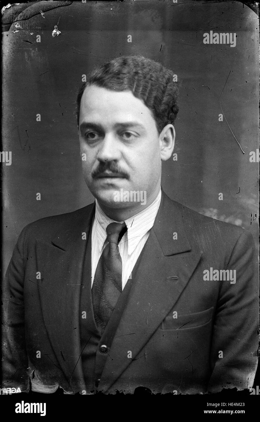 A vintage portrait from the Costică Acsinte Archive depicting a man in ...