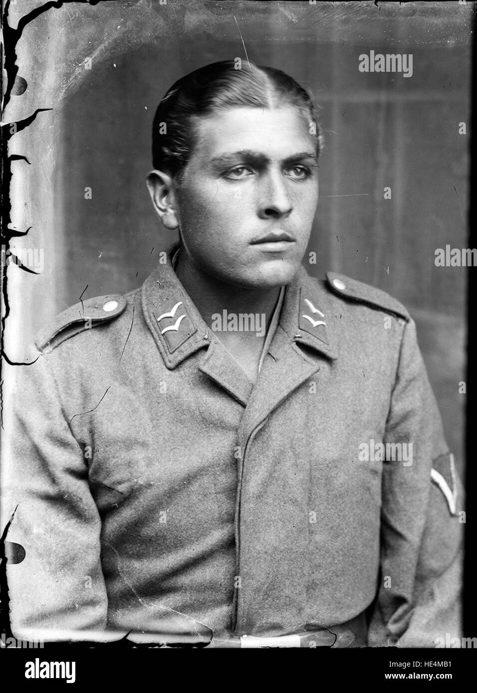 Fruntás of the Luftwaffe, city uniform, historic image from 20150112 ...