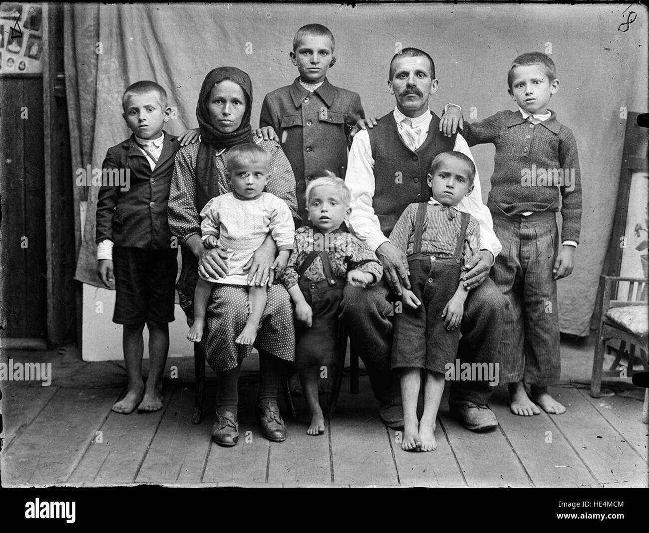A family portrait captured by Costică Acsinte in Ialomita, Romania ...