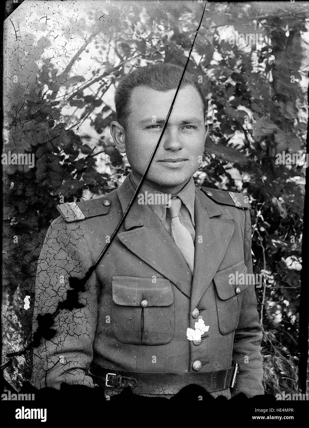 2 images: portraits, Costica Acsinte Archive, Ialomita, Romania, glass ...