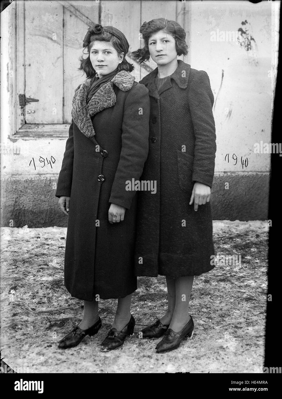 Two portraits from Romania, captured in the 1940s by Costica Acsinte ...