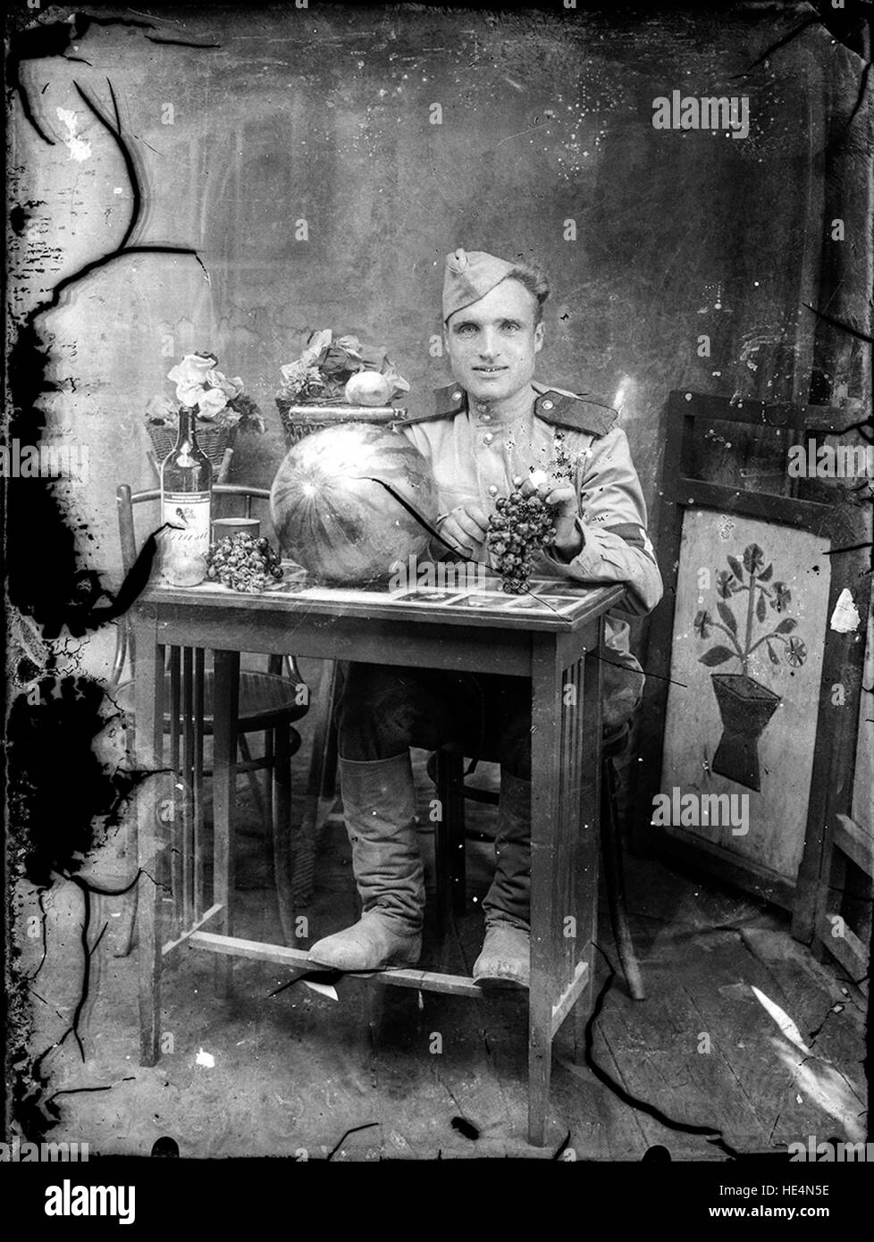 Soviet soldier uniform ww2 Black and White Stock Photos & Images - Alamy