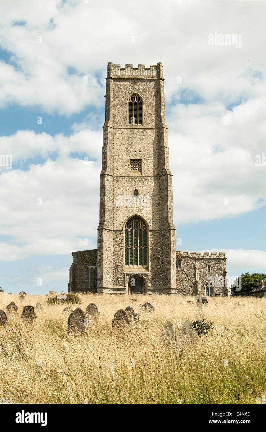 St.Mary's church, Happisburgh, Norfolk, England UK Stock Photo - Alamy